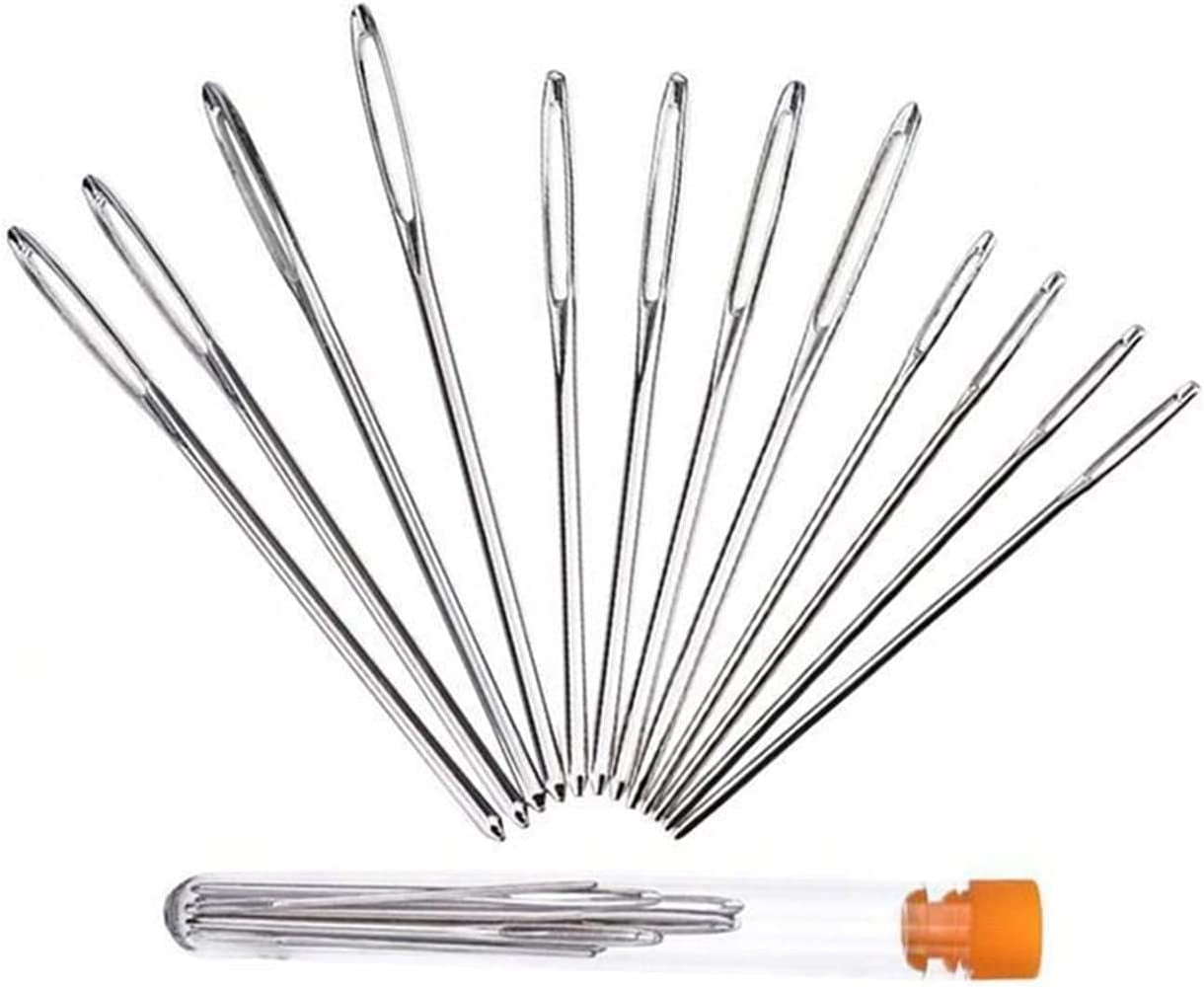 Sewing Accessories 9/20 PCS Large Eye Blunt Sewing Needle Cross Stitch ...