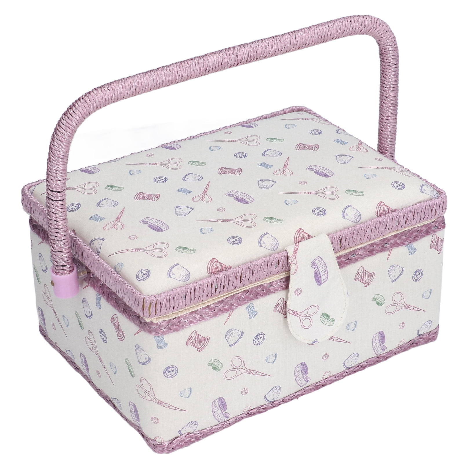 Sewing Basket Premium Fabric Crease Proof Elasticity Wear Portable ...