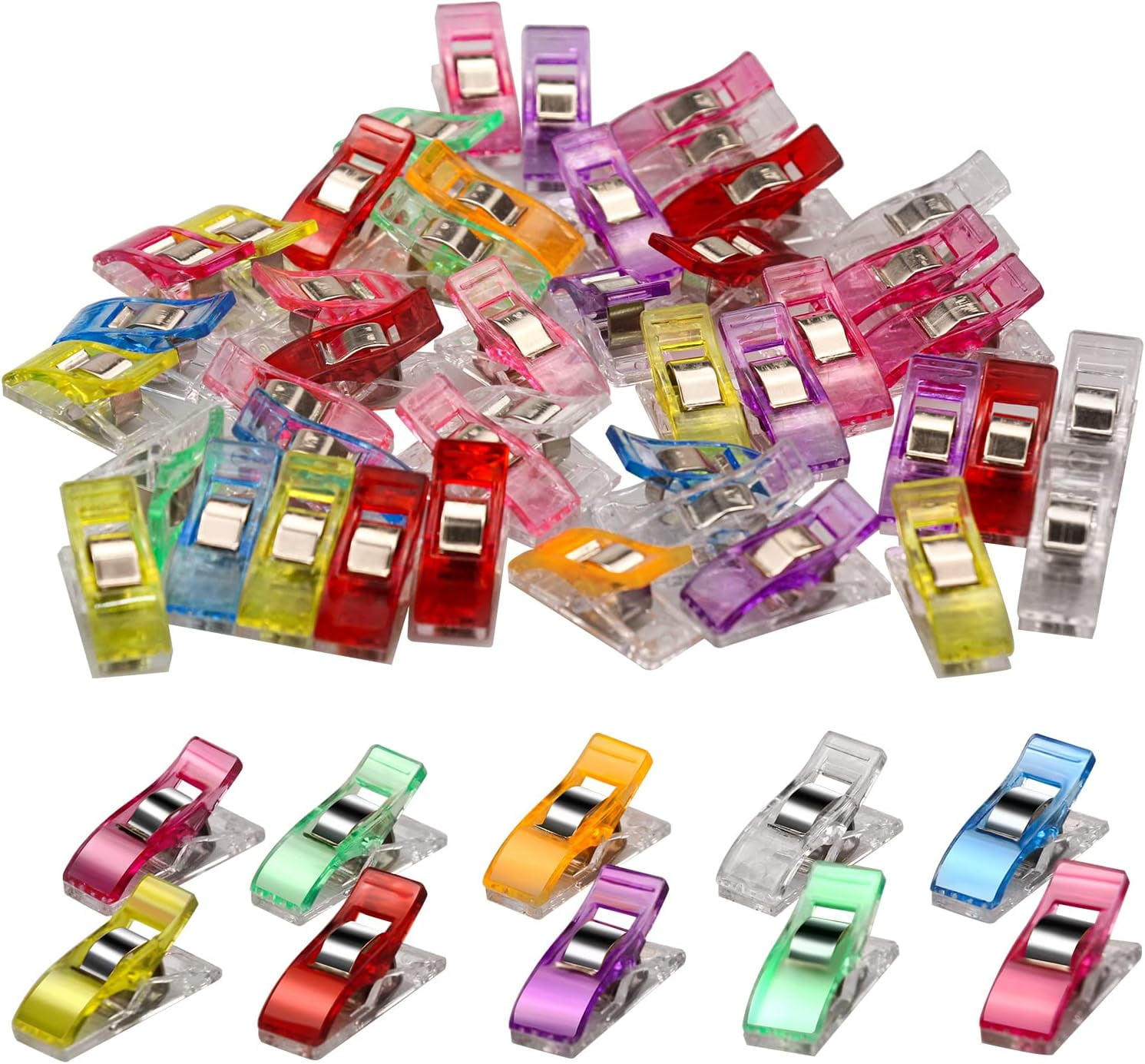 Sewing Clips Multipurpose Quilting Clips Anti Slip Fabric Clips ...