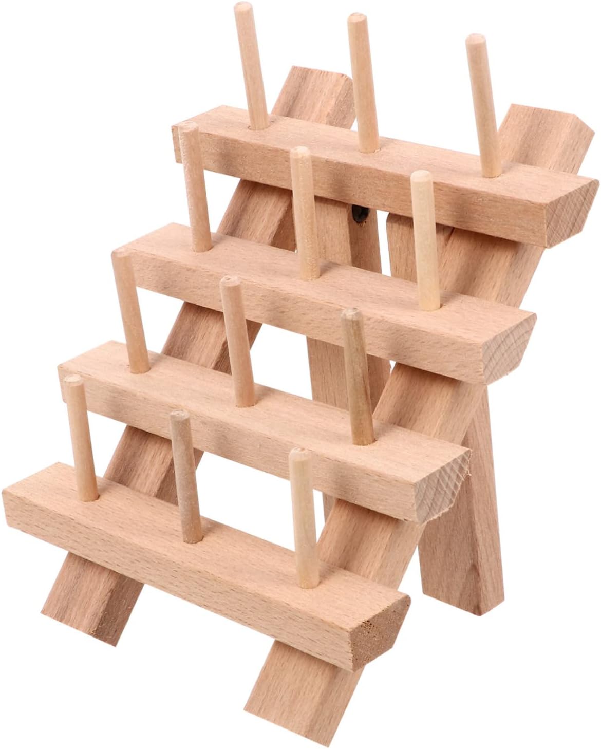 Sewing Embroidery Thread Rack Wood Thread Rack Sewing Stand Wooden ...