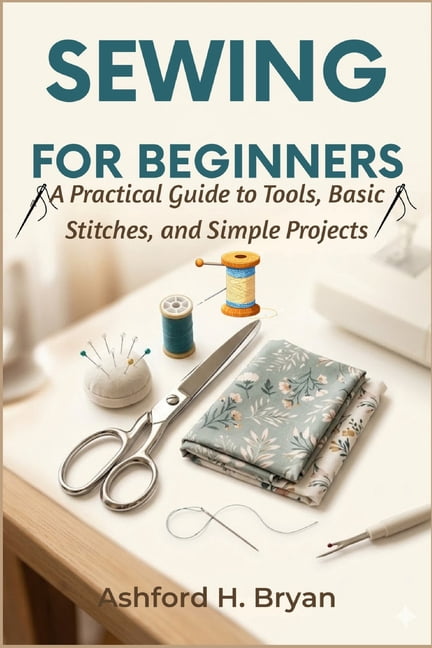 Sewing For Beginners: A Practical Guide to Tools, Basic Stitches, and ...