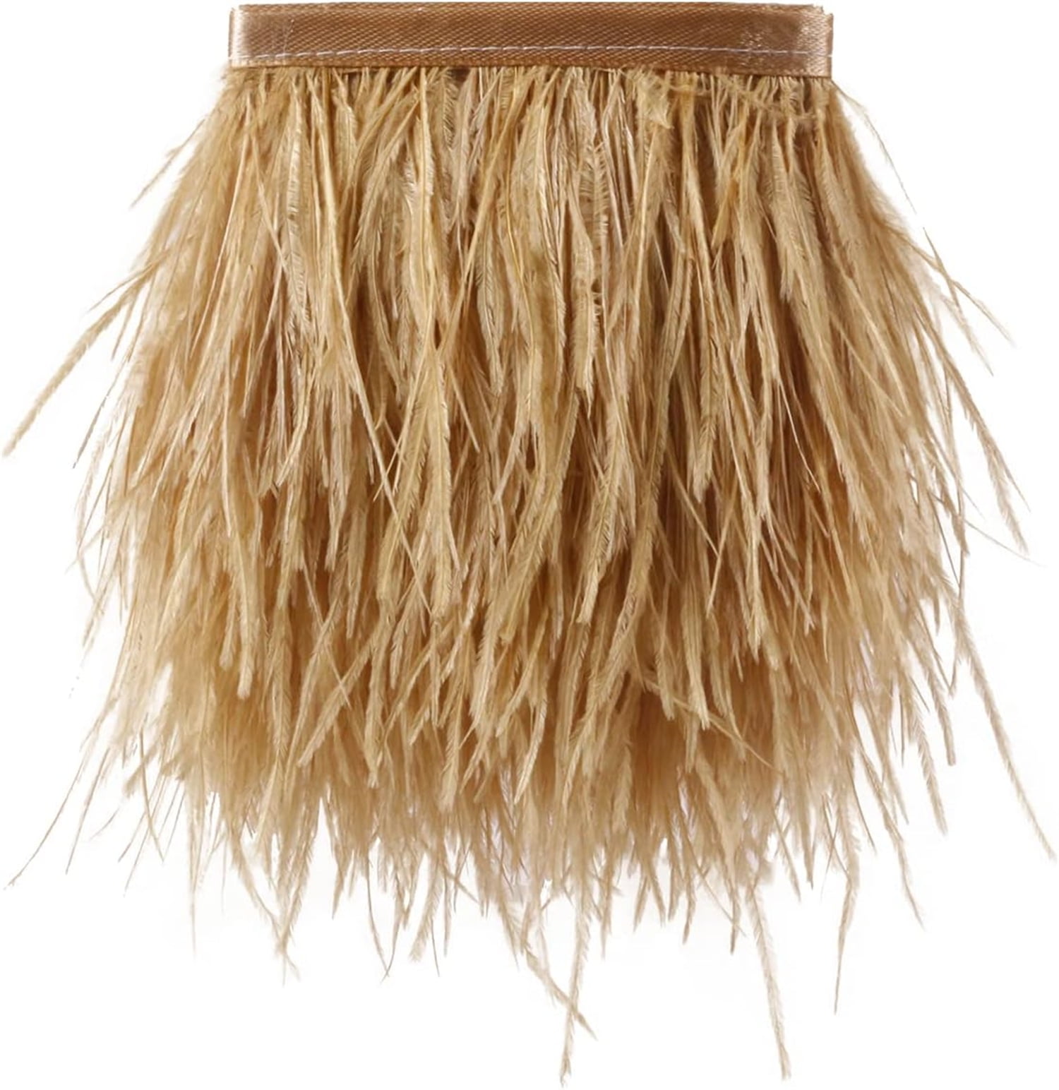 Sewing Fringe Trim Ribbon,78.7Inx3.15-4.3In Wide Feathers Fringe ...