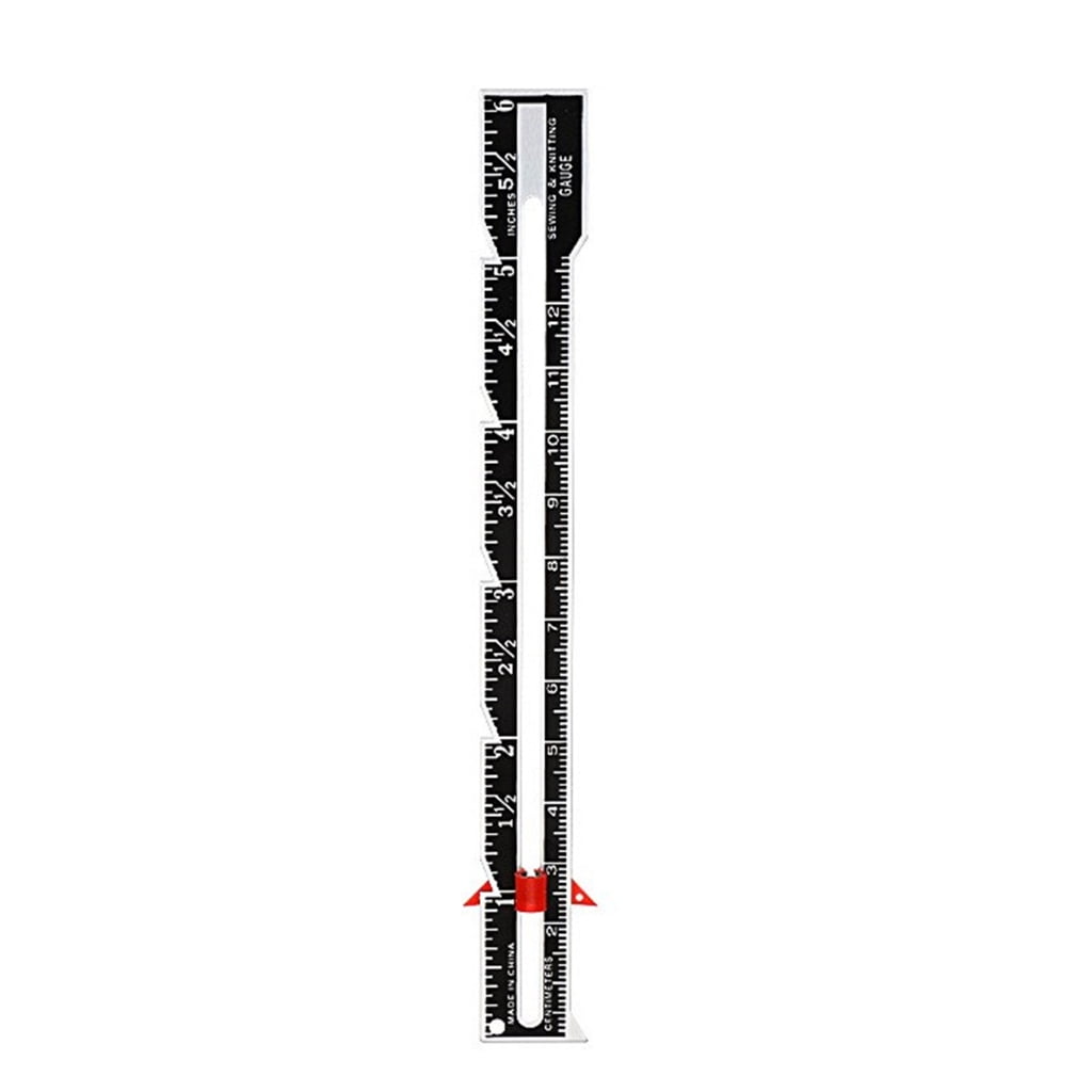 Sewing Gauge Fabric Quilting Ruler Tailor Ruler Sewing Measuring Tool ...