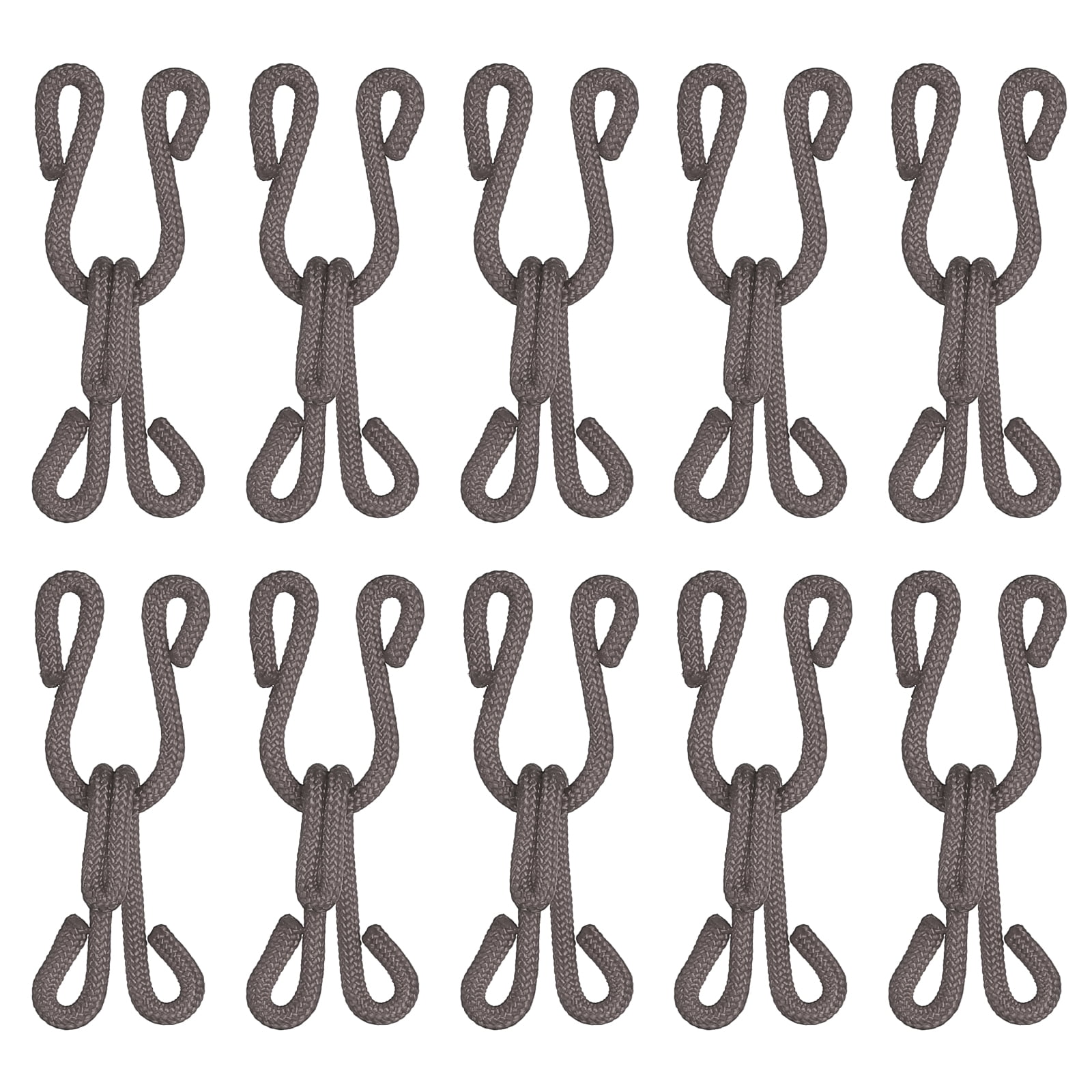 Sewing Hooks and Eye, 12pack Polyester Covered Hooks and Eyes Closure ...