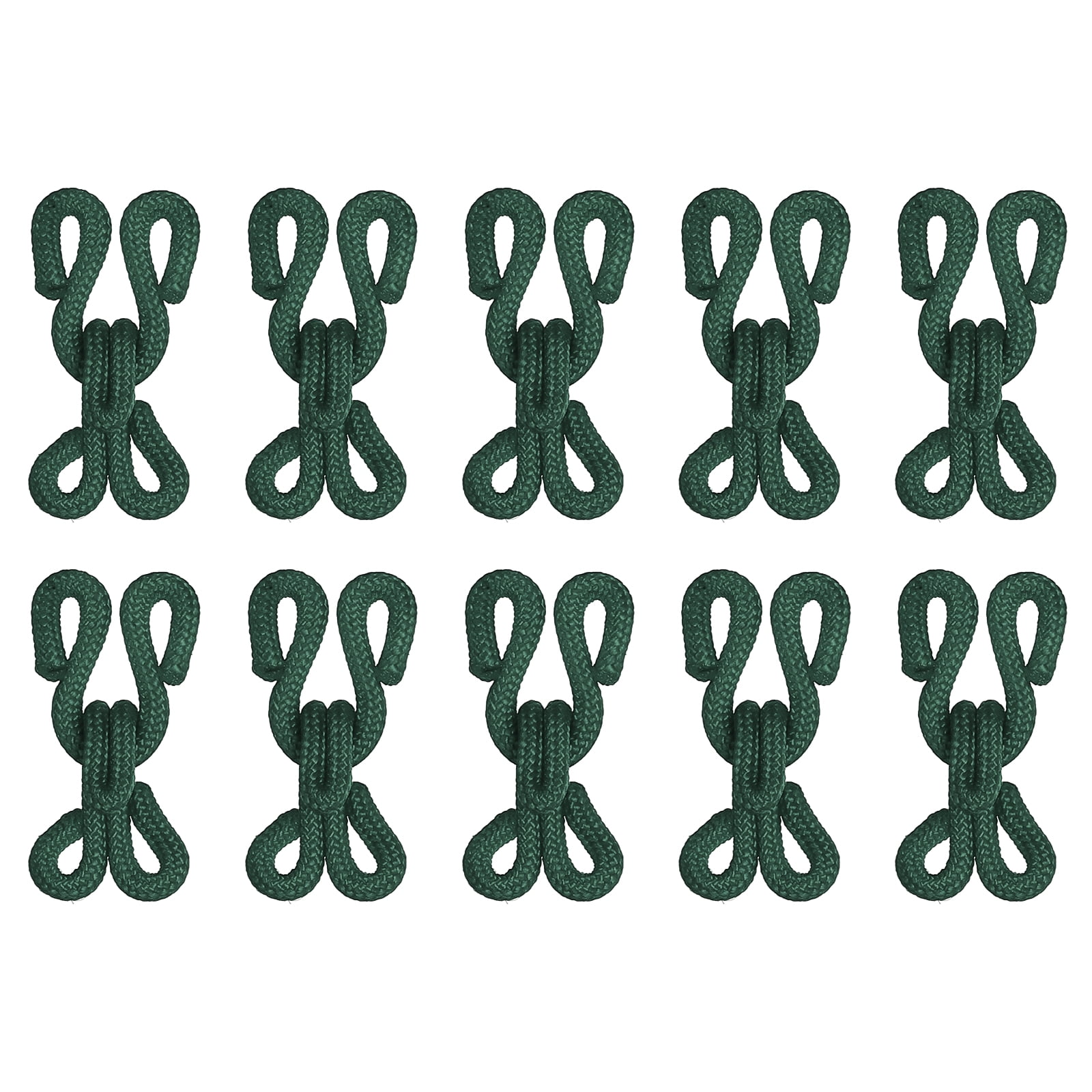 Sewing Hooks and Eye, 12pack Polyester Covered Hooks and Eyes Closure ...