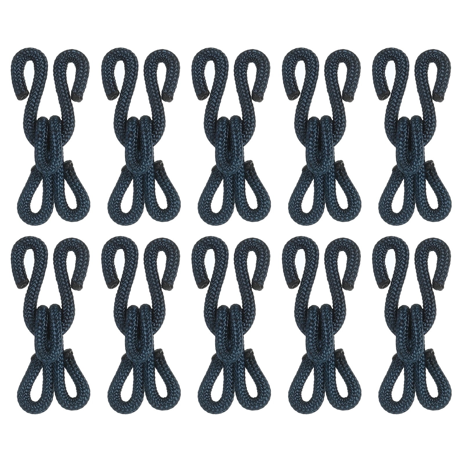 Sewing Hooks and Eye, 12pack Polyester Covered Hooks and Eyes Closure ...