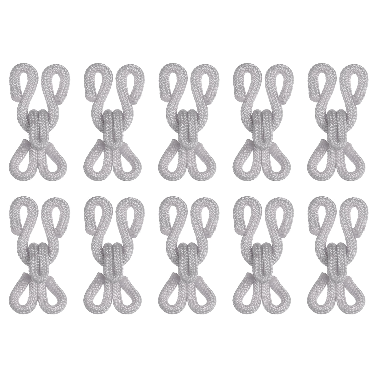 Sewing Hooks and Eye, 30pack Polyester Covered Hooks and Eyes Closure ...
