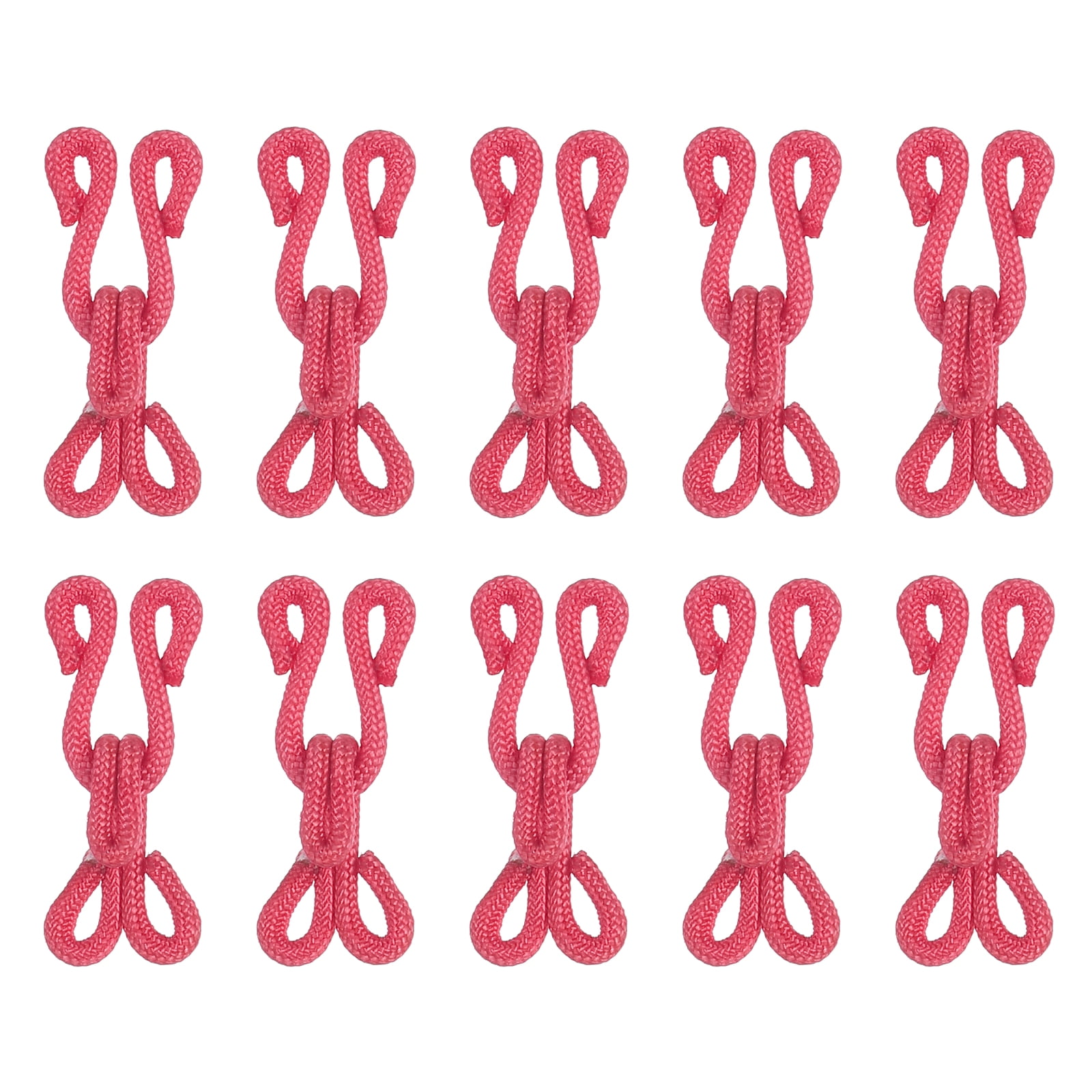 Sewing Hooks and Eye, 30pack Polyester Covered Hooks and Eyes Closure ...