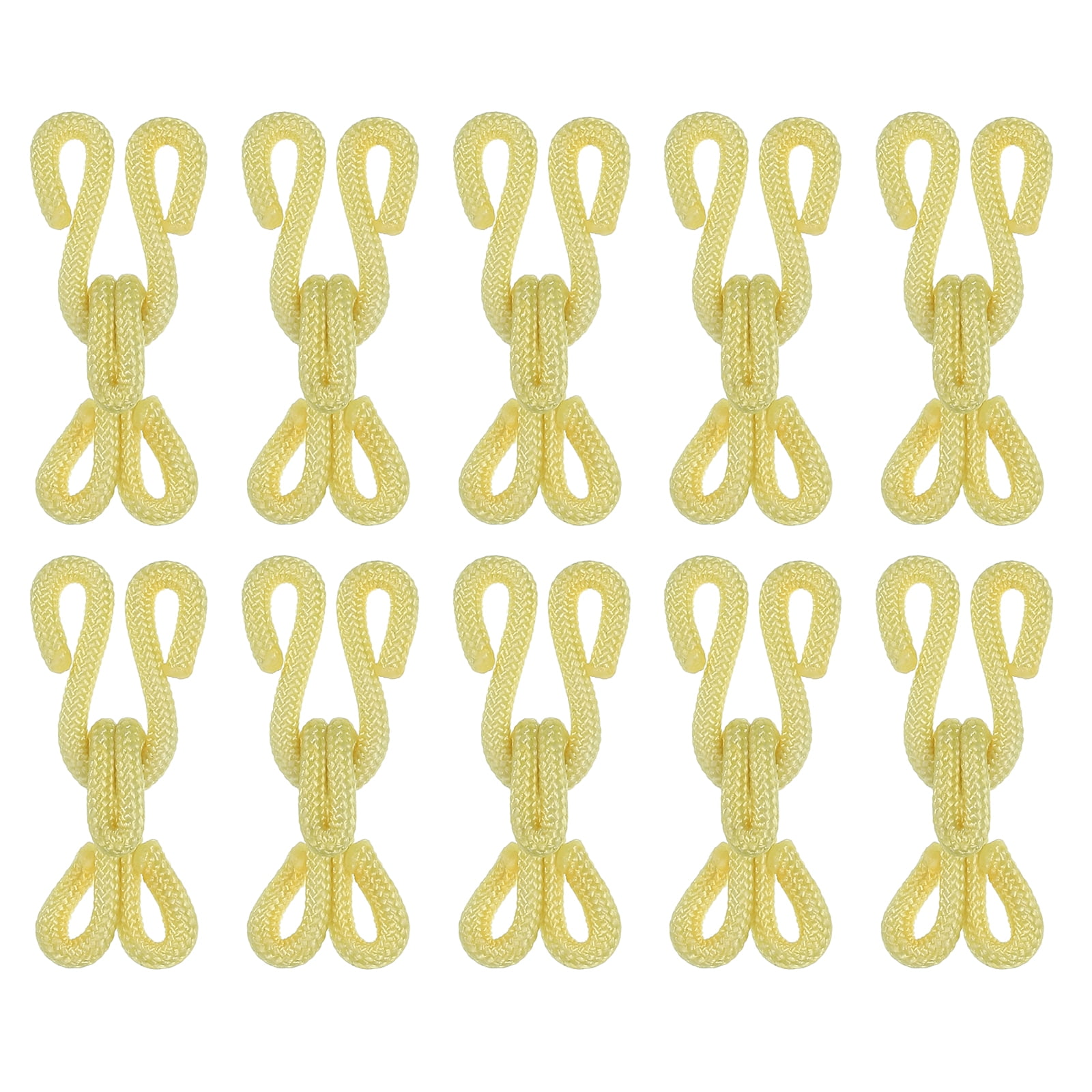 Sewing Hooks and Eye, 30pack Polyester Covered Hooks and Eyes Closure ...