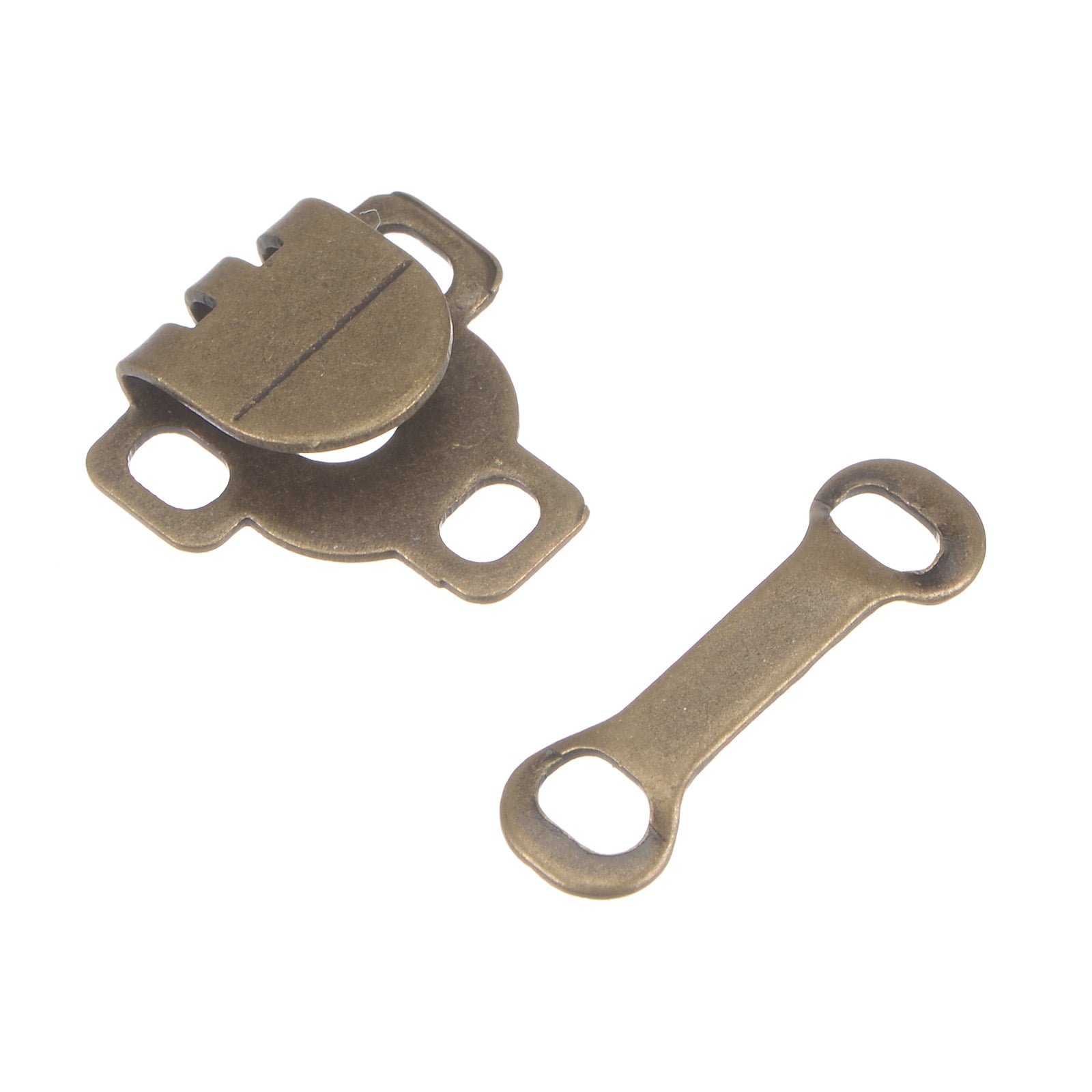 Sewing Hooks and Eyes Closure Set Copper for Trousers DIY, Bronze, 40 ...