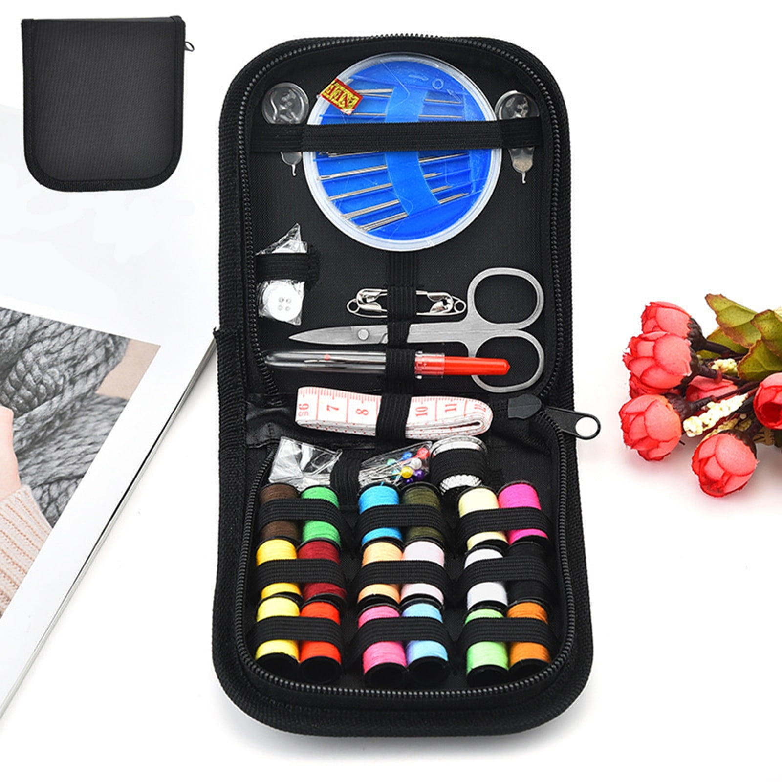 Sewing KIT DIY Sewing Supplies With Sewing Accessories Portable ...