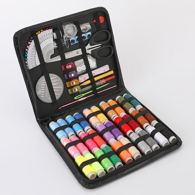 Adults' Mini Sewing Kit, 112 pcs home and travel essentials with ...