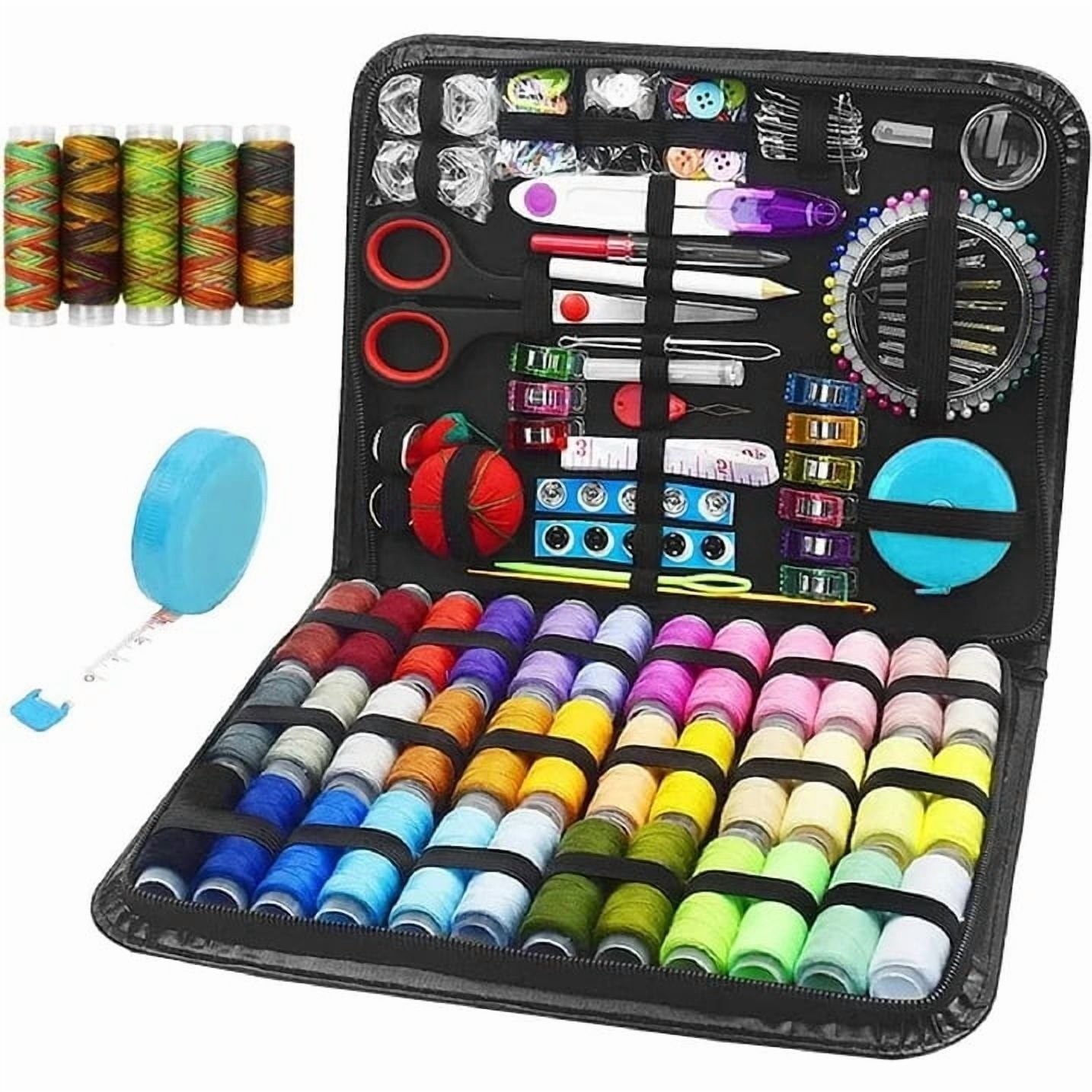 Sewing Kit for Home, 229PCS Professional Sewing Supplies Accessories, Filled with Quality ...
