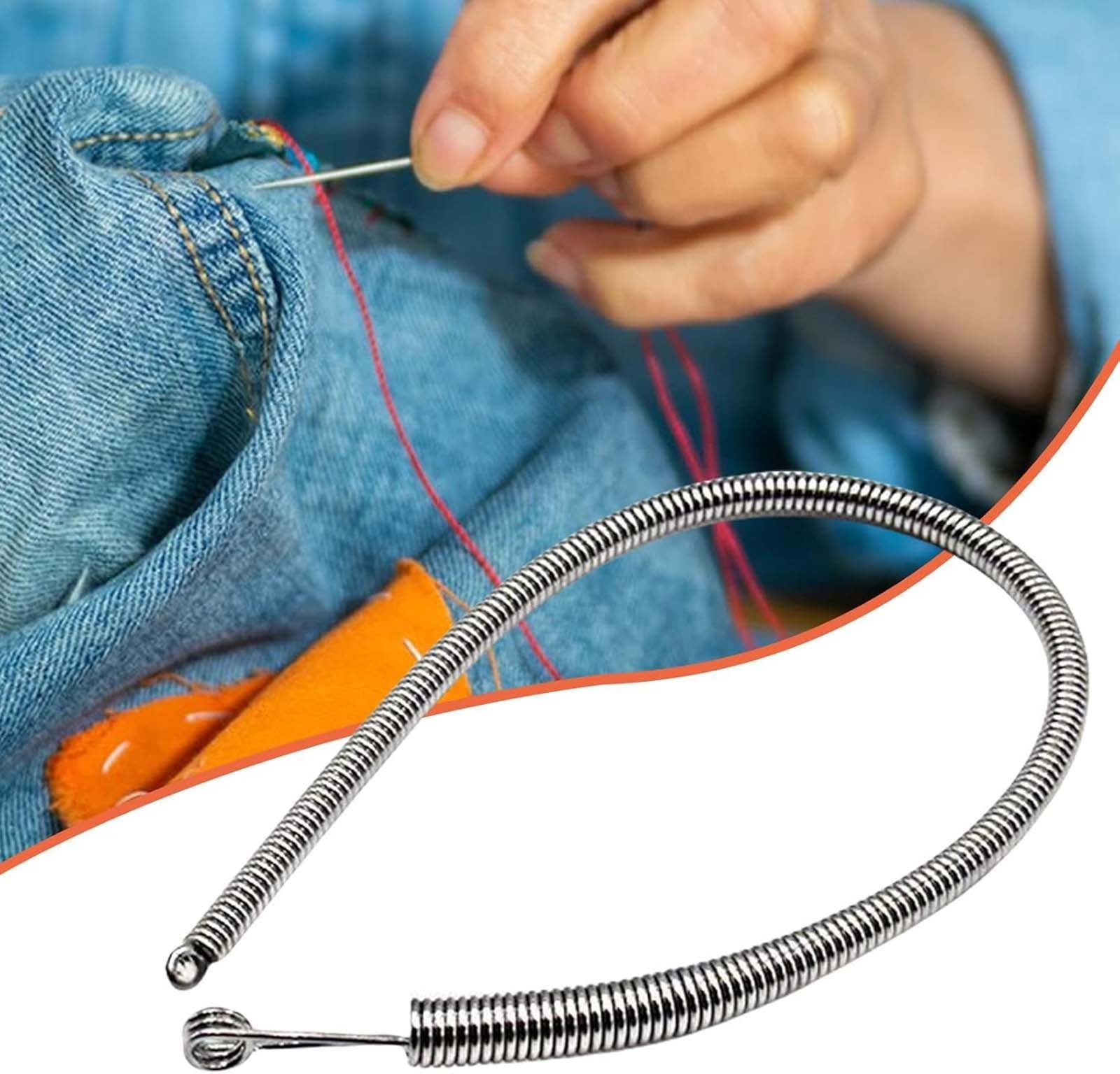 Sewing Loop Kit,Rope Threading Gadget,Flexible Drawstring Threader ...