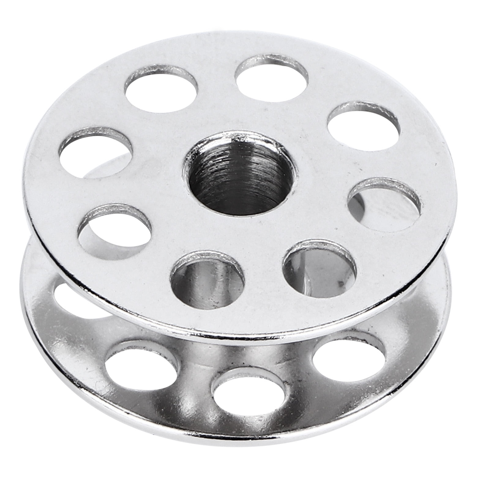 Sewing Machin Bobbin 8 Holes Extra Large Iron Bobbin Thread Core for ...