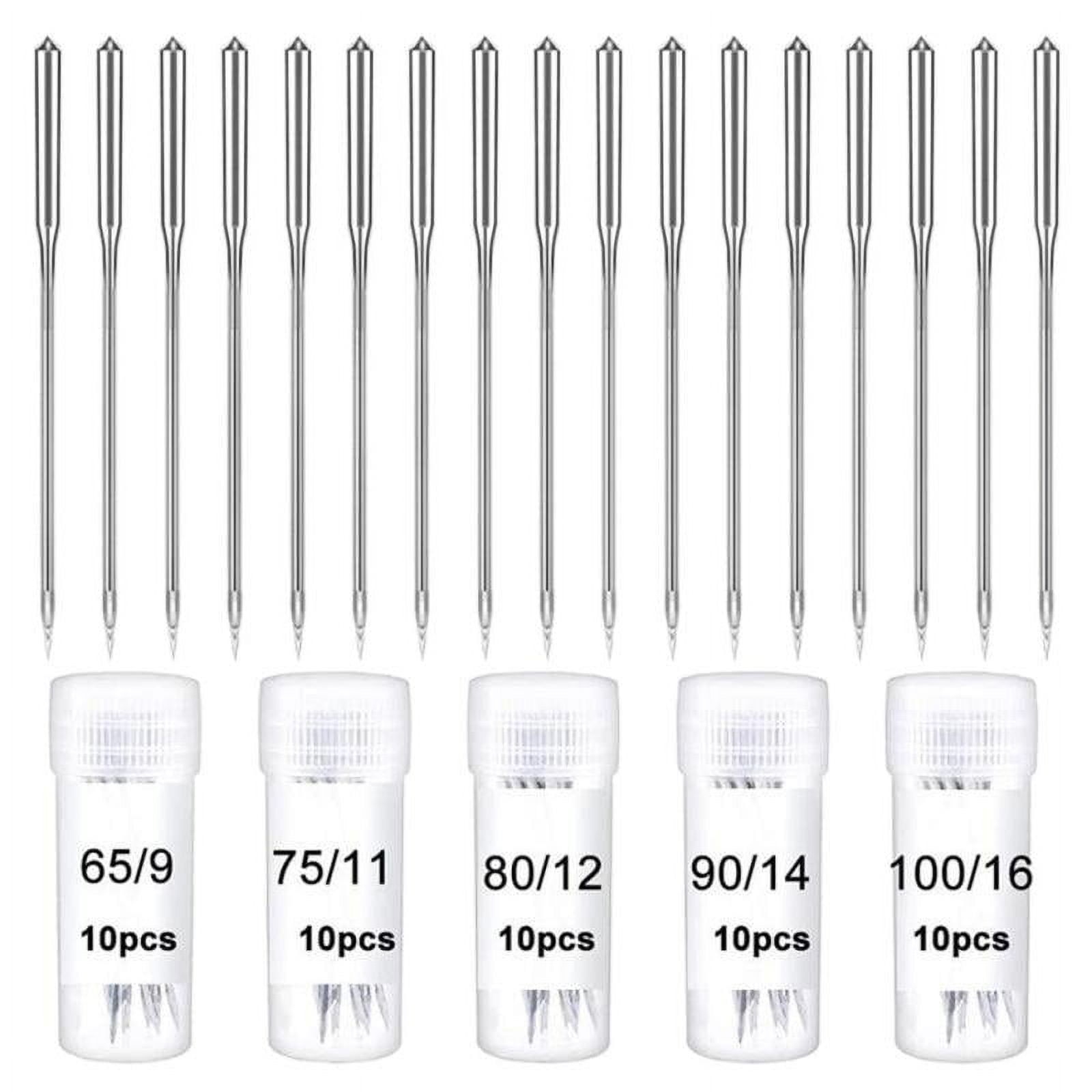 Sewing Machine, 50 Count, Universal Regular Point for Singer,,,, Sizes ...