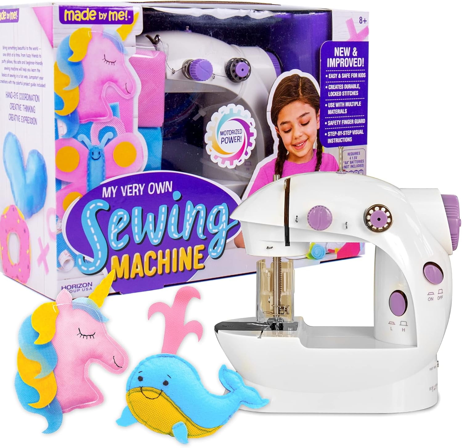 My Very Own Sewing Machine for Beginner, Portable Battery Powered First ...