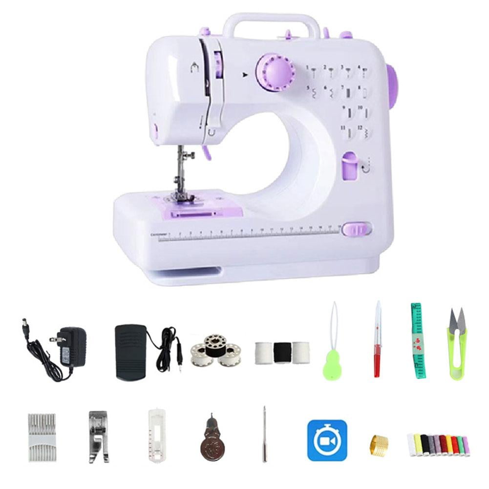 Sewing Machine for Beginners,Electric Mini Portable,Portable Crafting ...