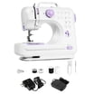 VIFERR Portable Mini Electric Sewing Machine, 12 Built-in Stitches, 2 ...