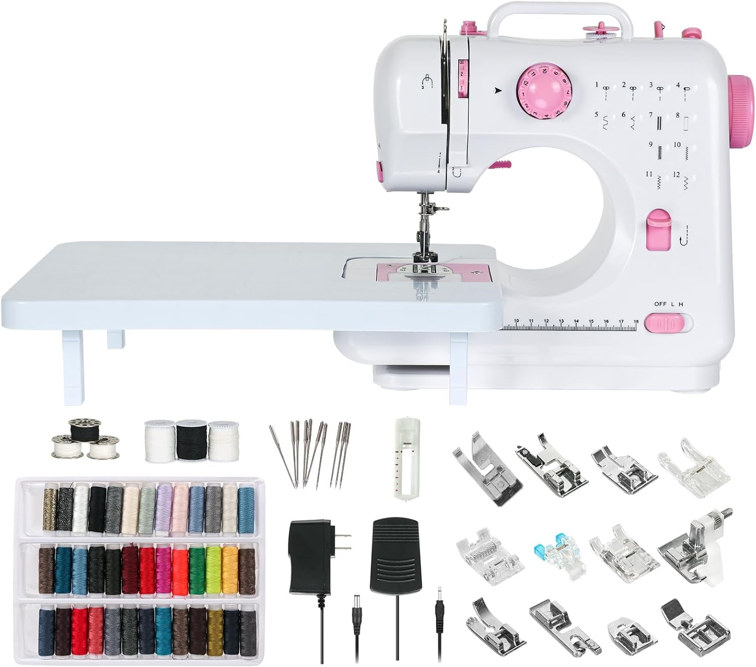 Sewing Machine for Beginners, Portable Mini Sewing Machine, Mini Sewing ...