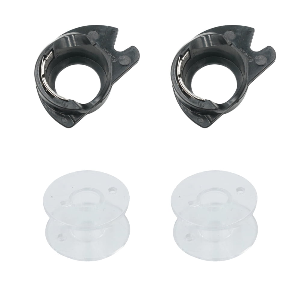 Sewing Machine Bobbin Case and Sewing Machine Bobbins Set Plastic ...