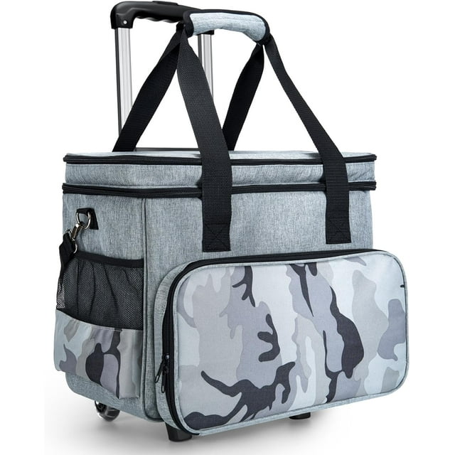 Sewing Machine Case with Wheels, Rolling Sewing Machine Case, Rolling ...