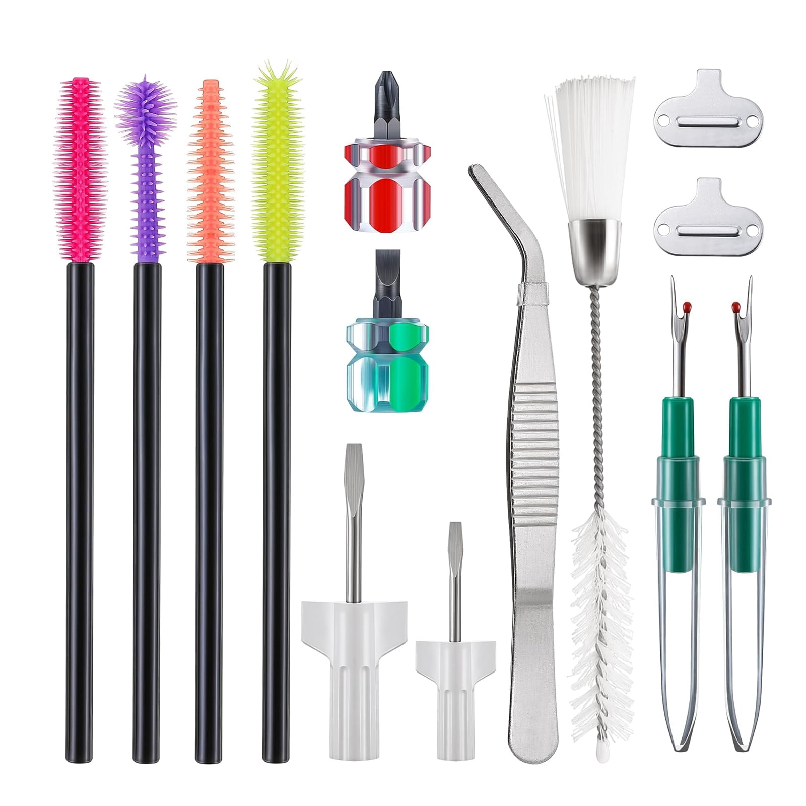 14Pieces Sewing Machine Accessories Flat Crossed Head Screwdrivers ...