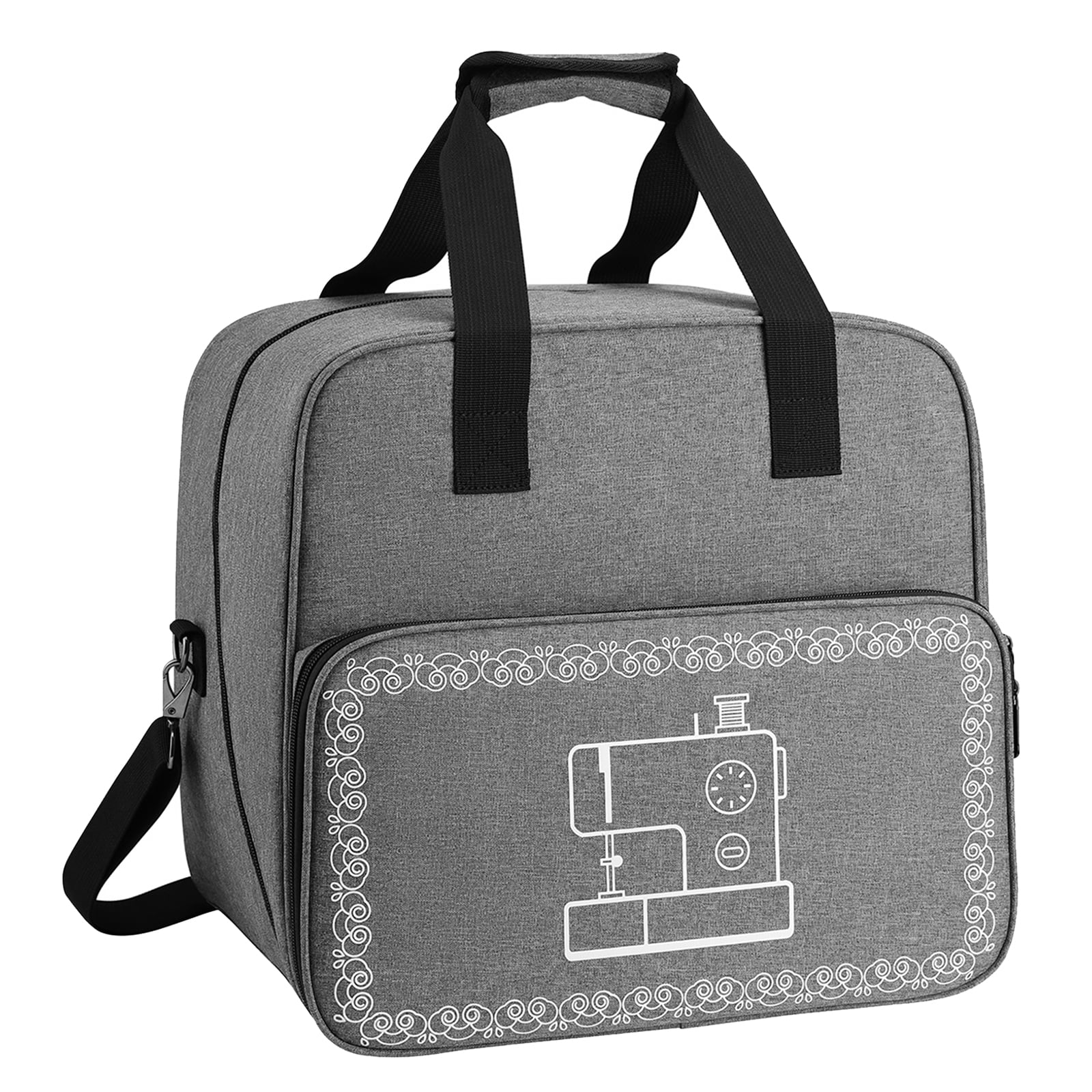 Sewing Machine Cover Protective Carry Case Bag with Storage s Portable ...