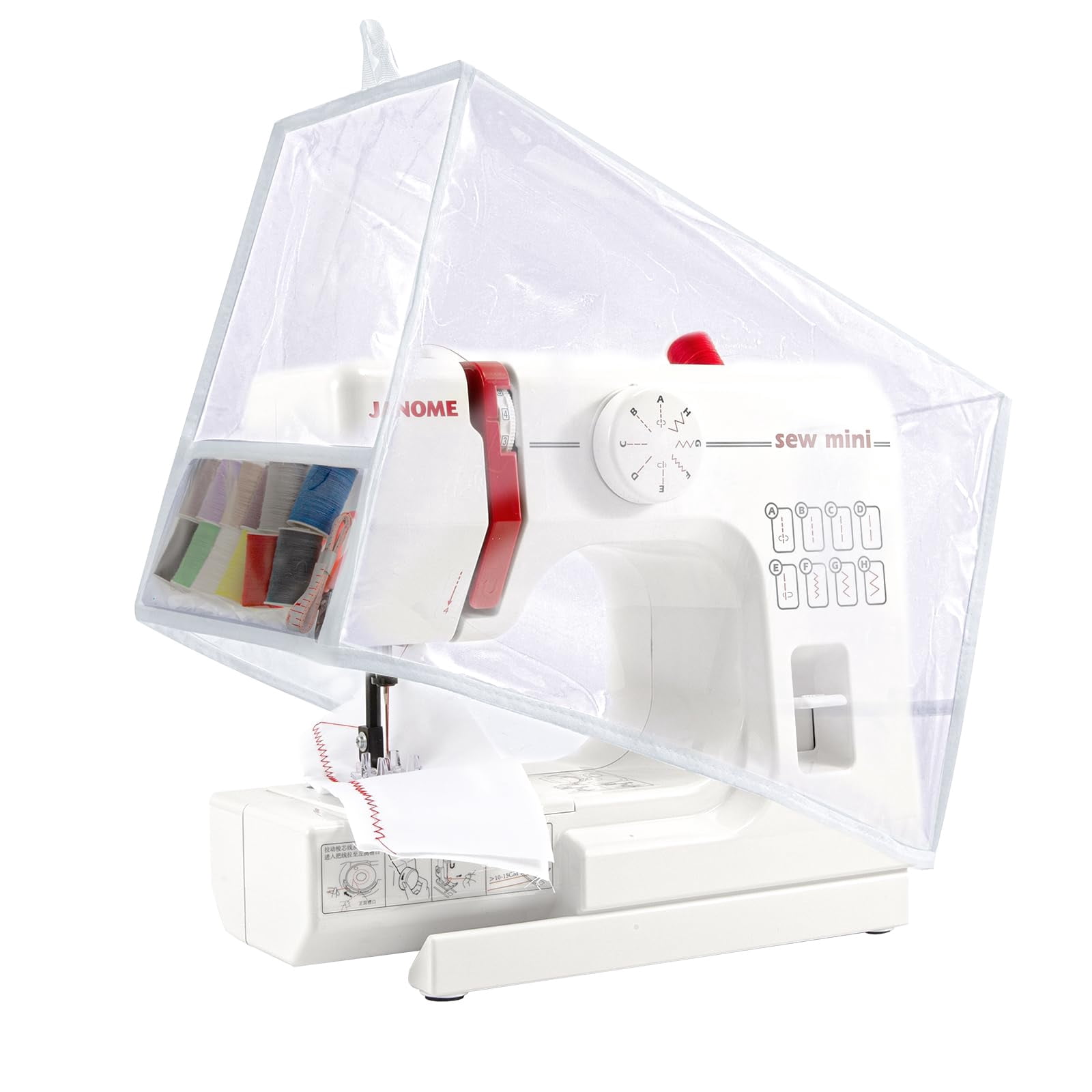 Sewing Machine Cover with Storage Pockets,Protective Dust Cover for ...