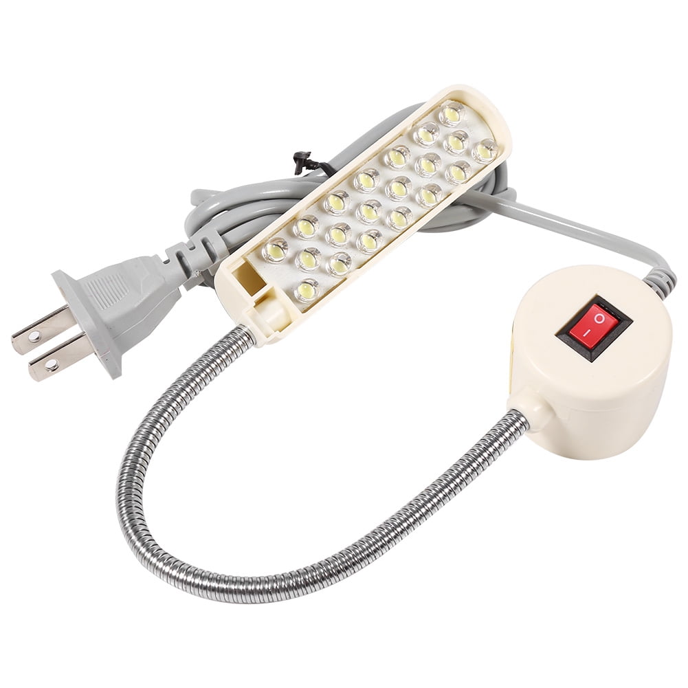Sewing Machine Light Gooseneck Lamp Base Switch Flexible Mounting 10 ...