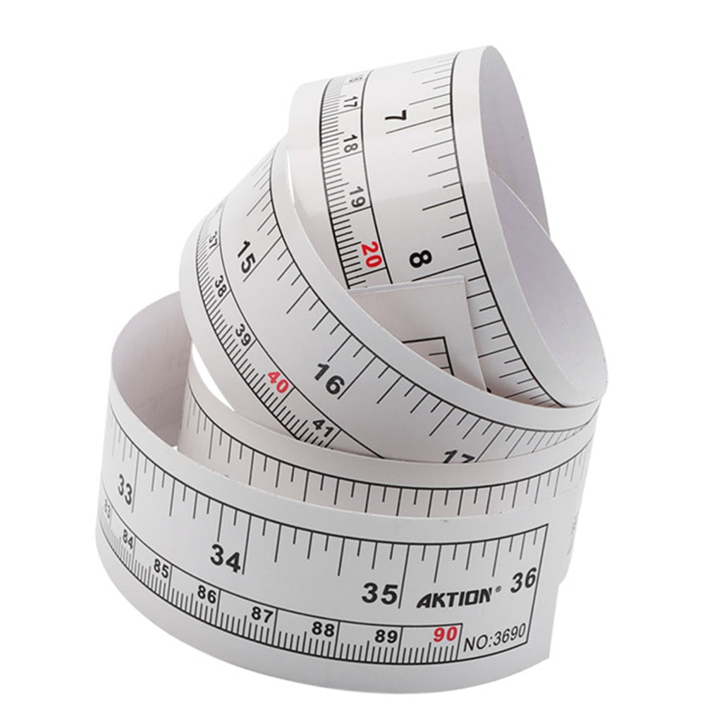 Sewing Machine Measuring Tape Ruler with Centimeter Inch Scale Adhesive ...