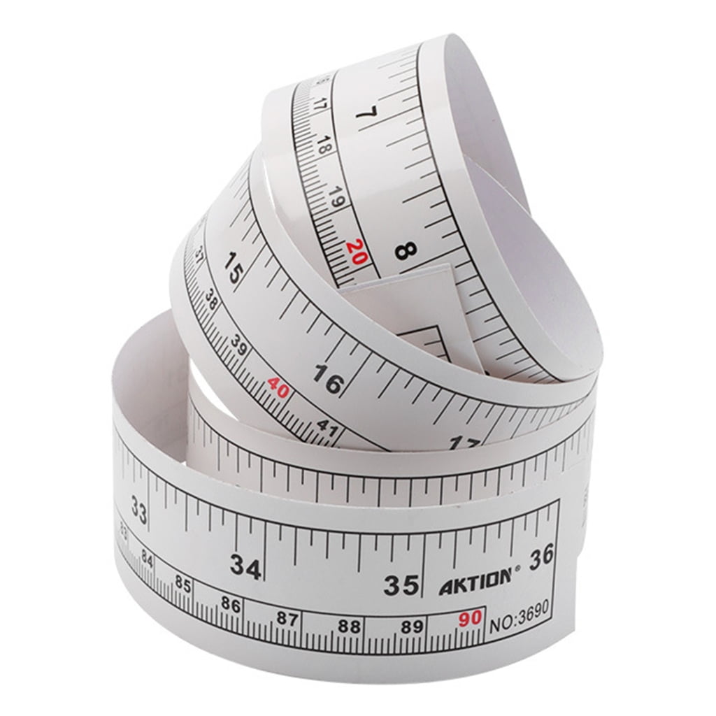 Sewing Machine Measuring Tape Ruler with Centimeter Inch Scale Adhesive ...