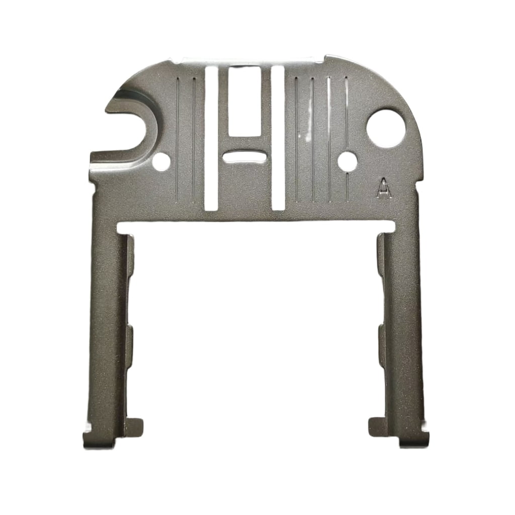 Sewing Machine Needle Plate Replacement Plate Stainless Steel Texture ...