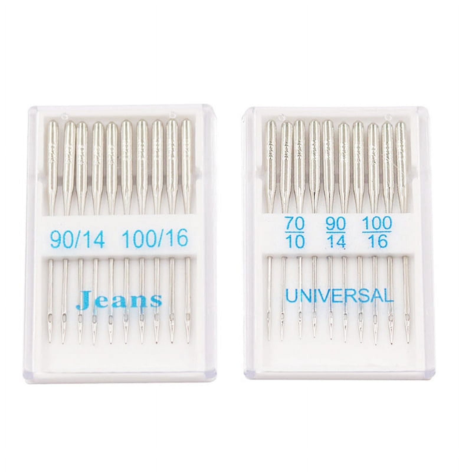 Sewing Machine Needles Jeans Universal Regular Point Sewing Needles - Walmart.com