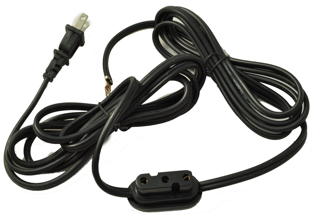 Sewing Machine Power Cord 3 Pin Female Socket - Walmart.com