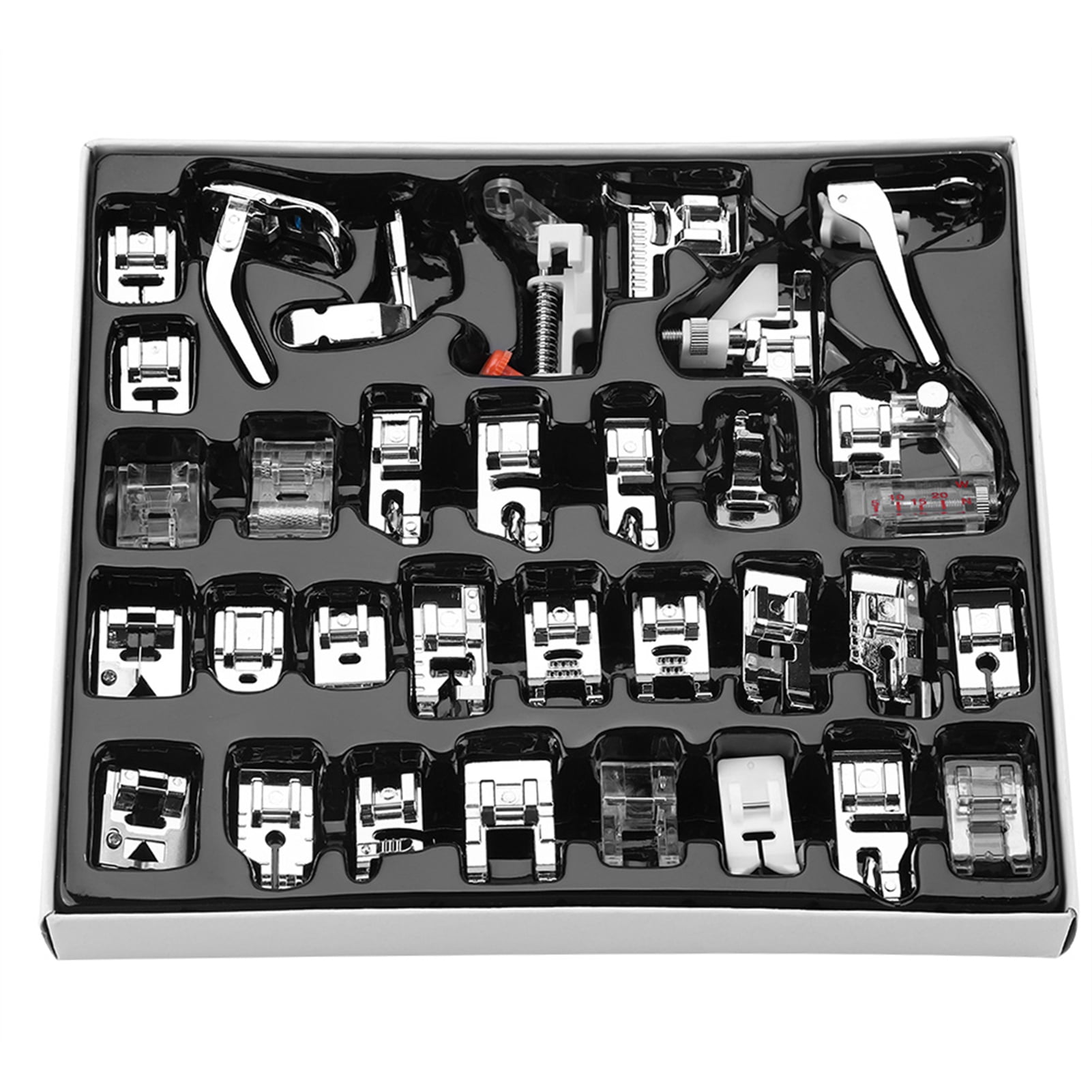 Sewing Machine Presser Feet Kit, 32pcs/set Stitching Walking Foot ...