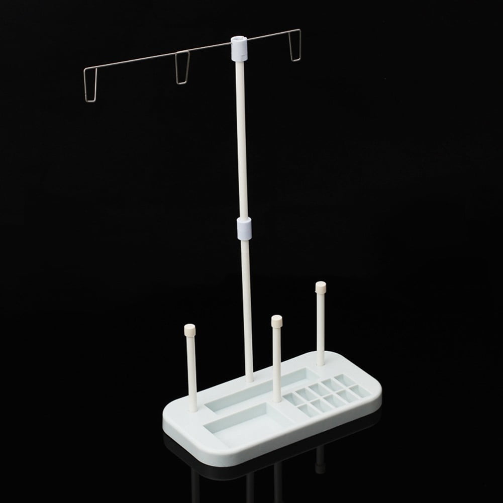 Sewing Machine Spool Kit Adjustable Needle Embroidery Thread Spools ...