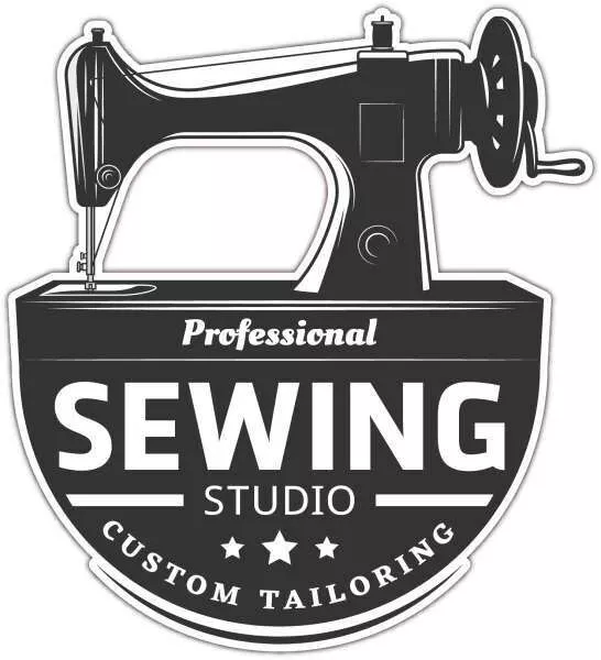 Sewing Machine Studio Tailoring Tailor Car Window Stickerphone Decal ...