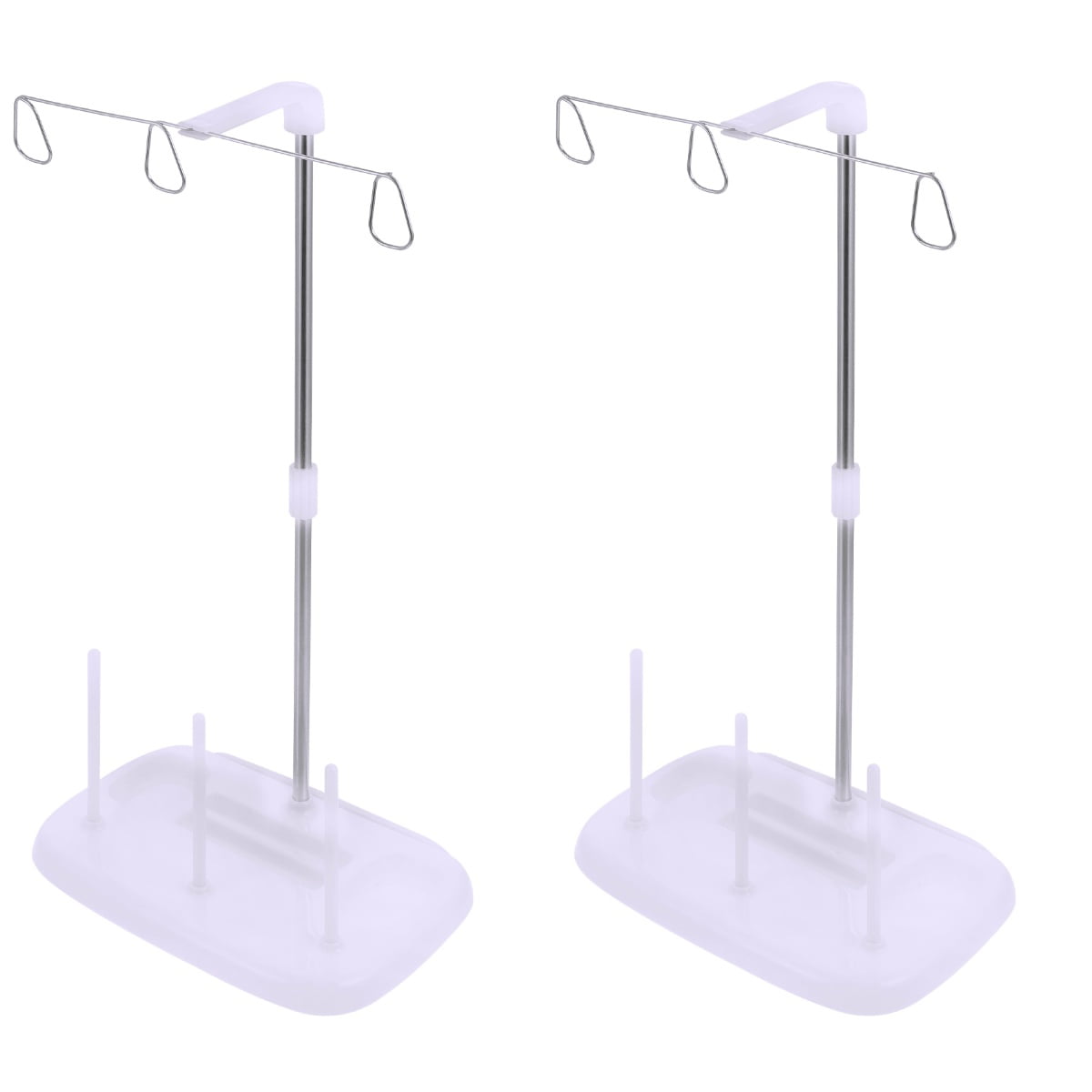 Sewing Machine Thread Stand 2 PCS Spool Cone Holder Cord Clip Threads ...