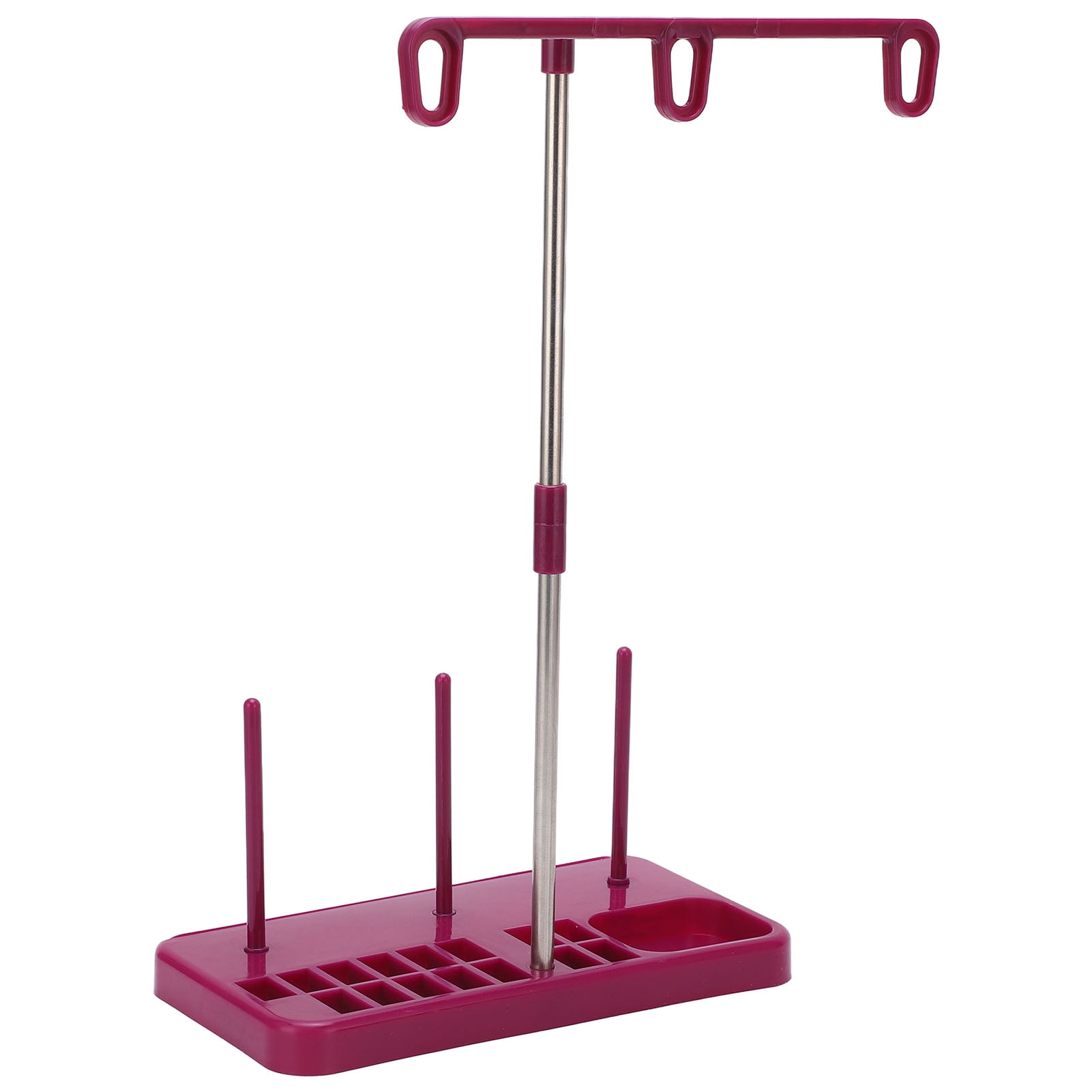 Sewing Machine Thread Stand Purple Color Detachable Construction ...