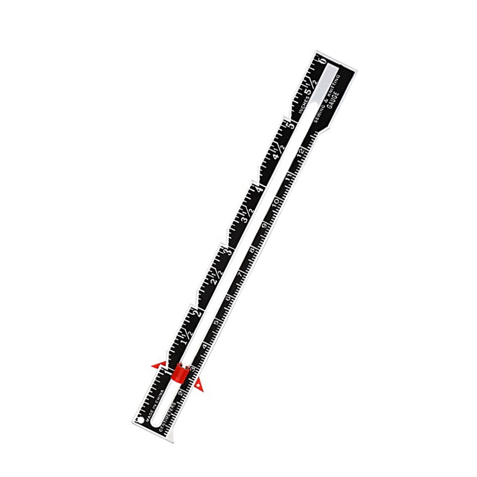 Sewing Measuring Tool Metal Marking Gauge Sewing Gauge Ruler Calliper ...