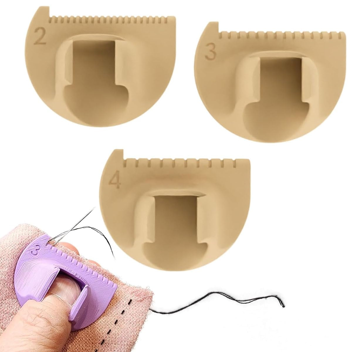 Sewing Needle Gauge Measuring Tool,2/3/4mm Needle Measuring Tool,DIY ...