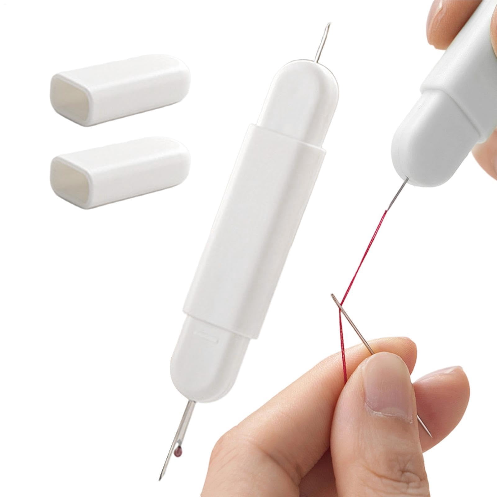 Sewing Needle Threader, Double End 2-in-1 Threading Tool, Portable ...