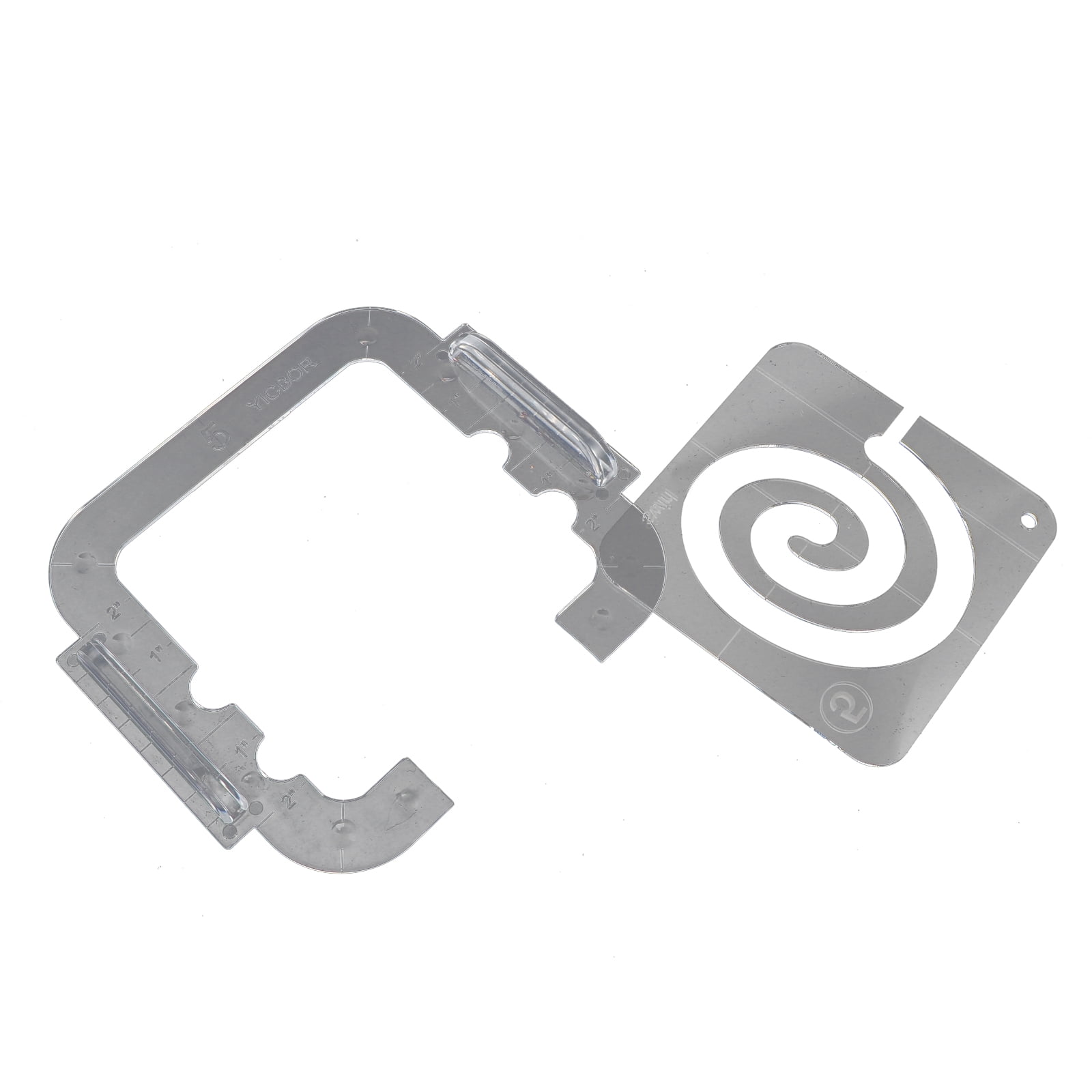 Sewing Patch Ruler Clothing Ruler Acrylic Ruler Hollow Sewing Painting ...