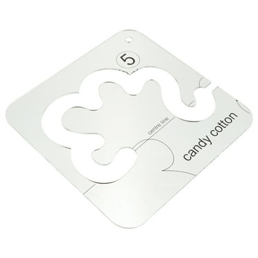 CutRite Slit'N Sew Double Wedding Ring Quilting Template - Walmart.com