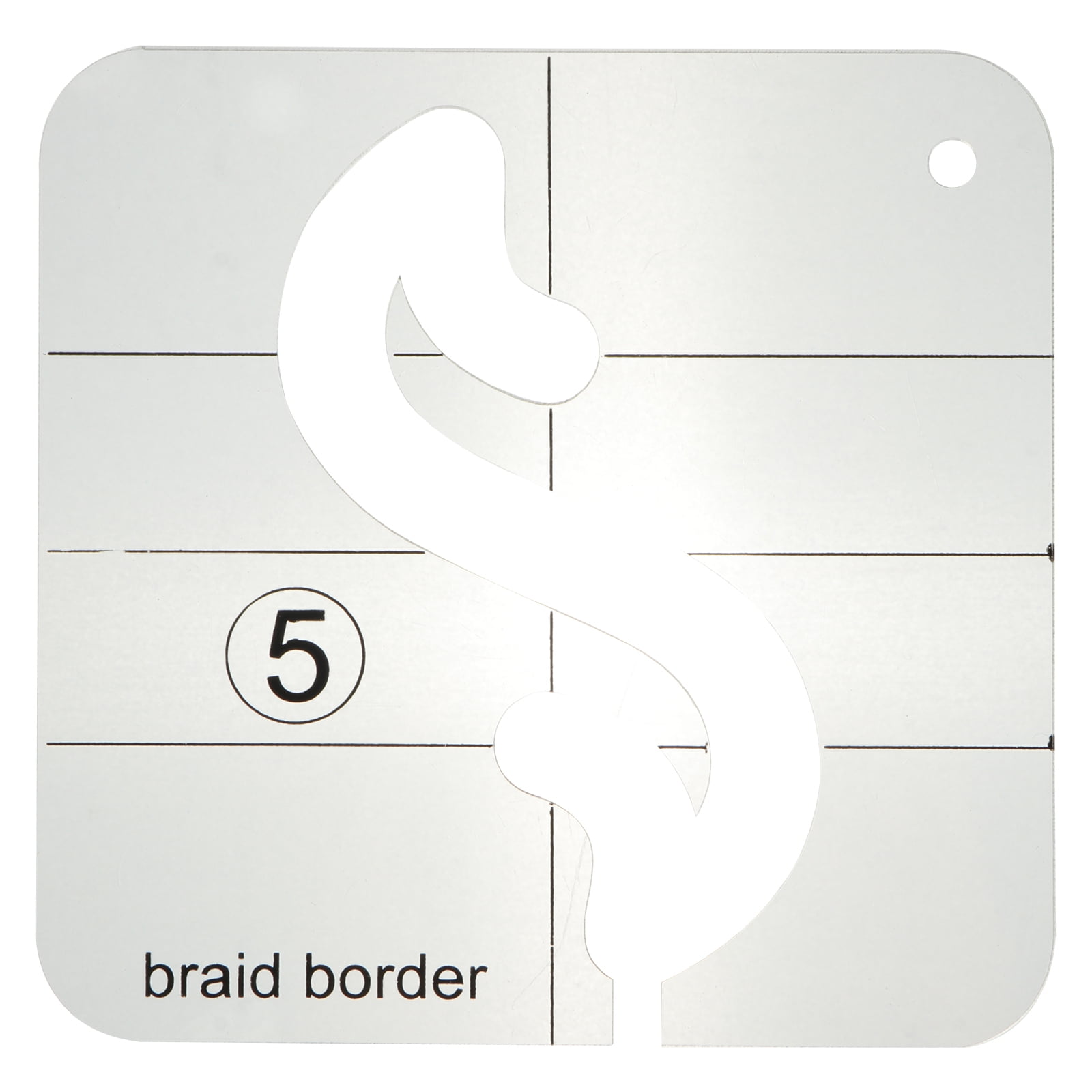 ORDDIART Quilting Ruler Set Multi Color Acrylic 1Set 5.5x5.5in ...