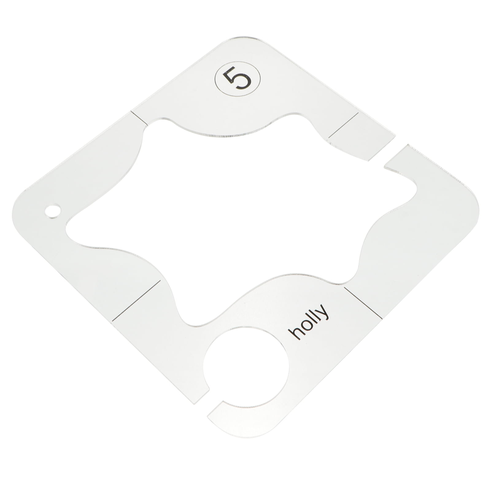 Sewing Patch Ruler Tool Quilting Rulers and Templates - Walmart.com