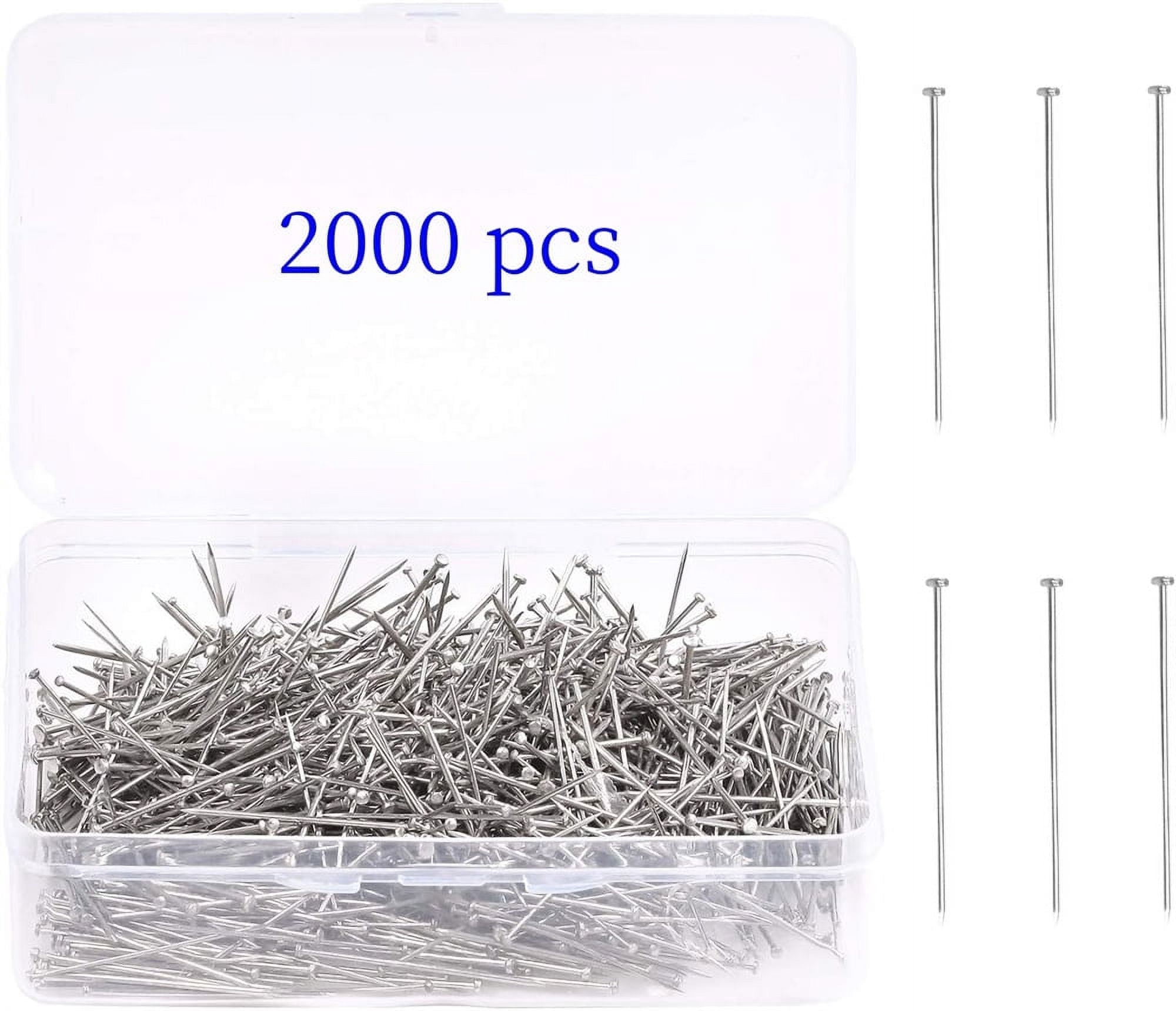Sewing Pin 1 inch Fine Straight Pins with Plastic Boxes,Topboutique ...