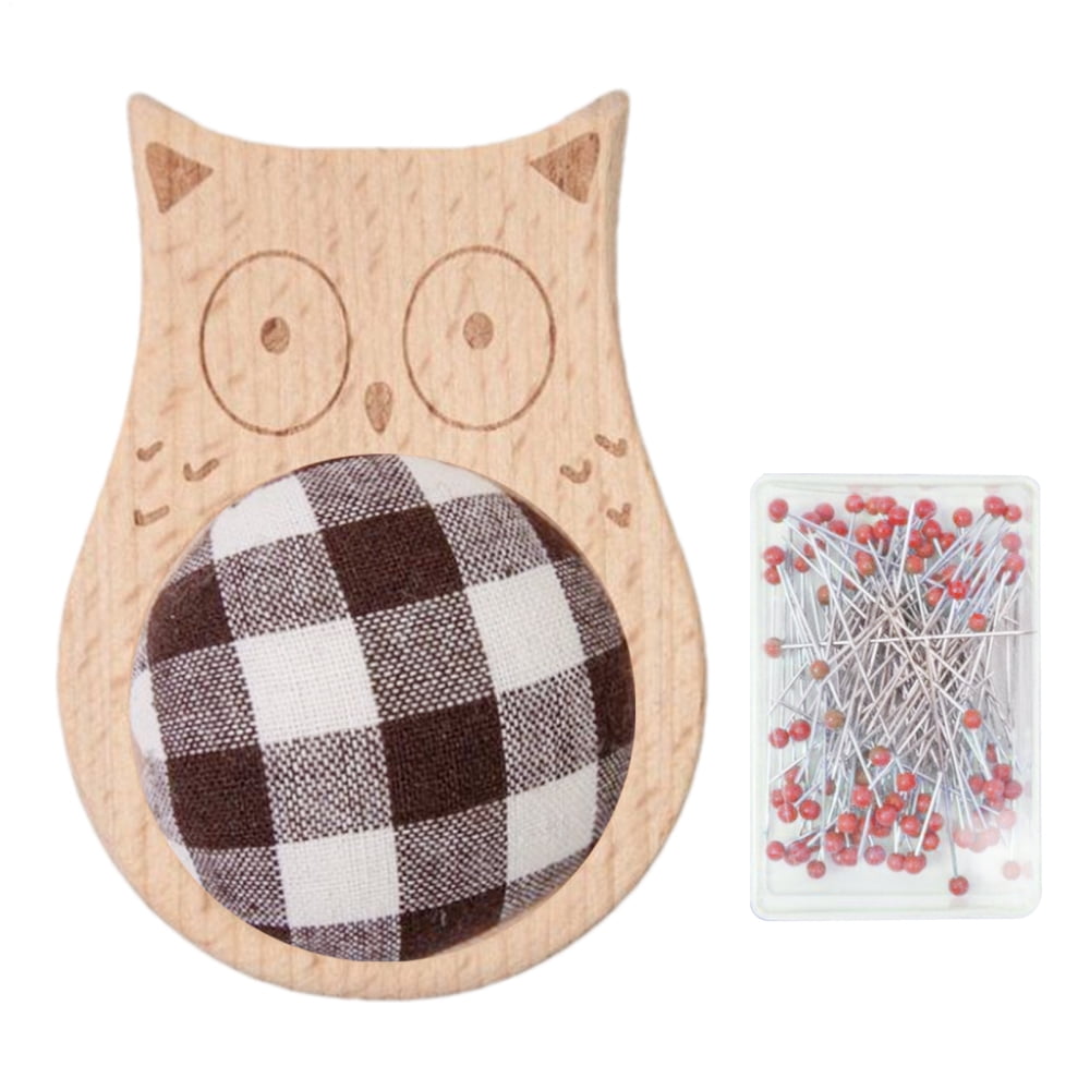 Sewing Pins and Cushion Needle Pincushions Cartoon Animal Needle ...