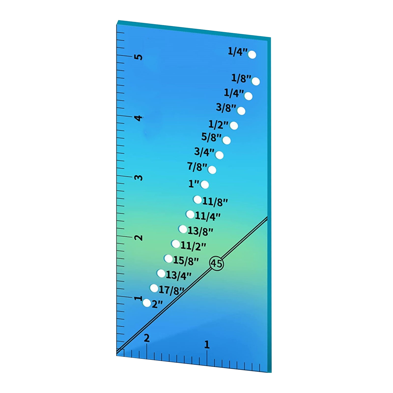 Sewing Quilting Ruler Sew Seam Allowance Ruler Sewing Machine Ruler ...